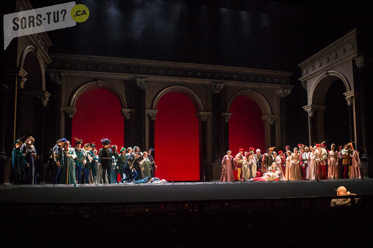 Roméo et Juliette Opéra de Montréal 2018 Place des Arts Spectacle Tom ...