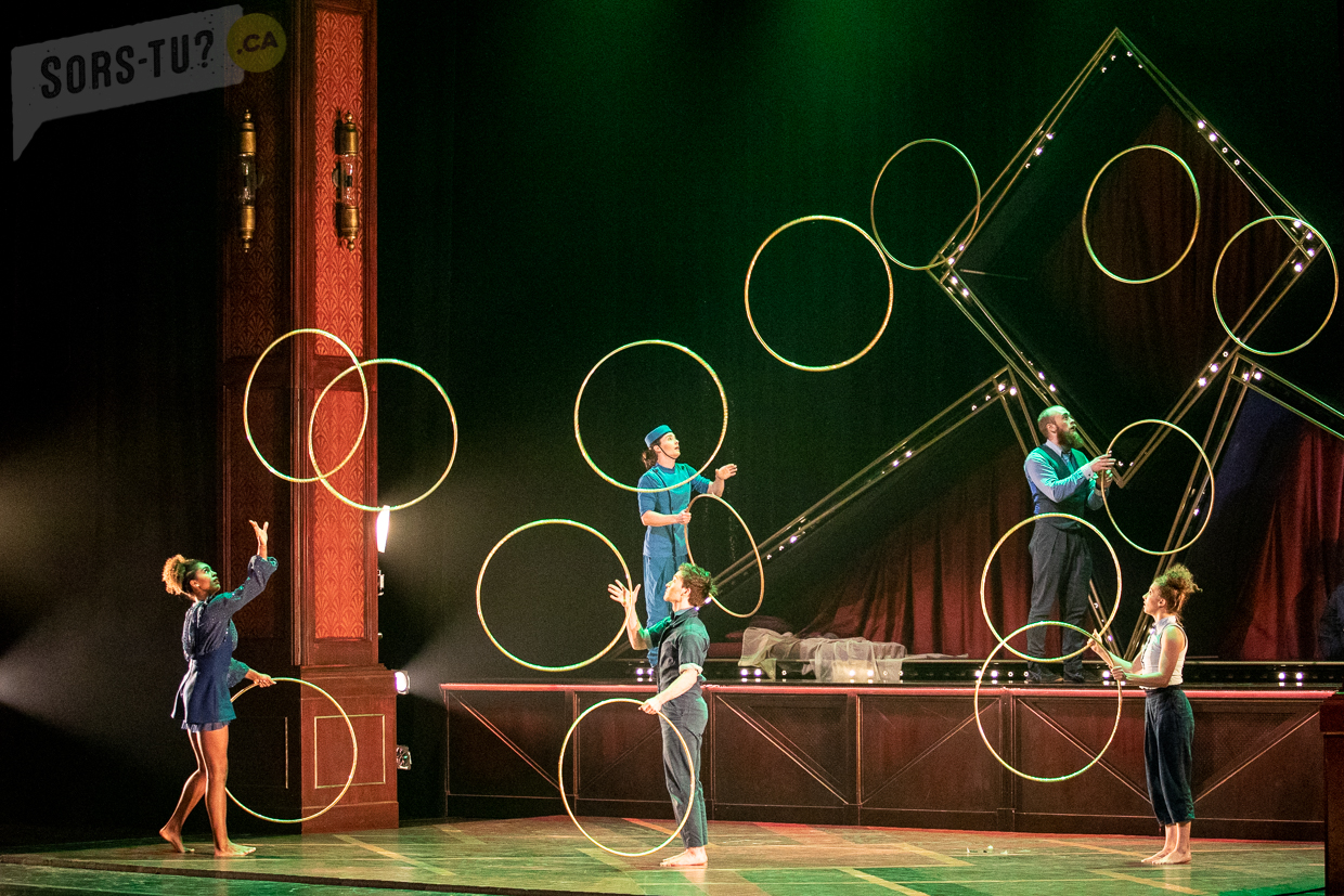 Cirque Éloize - Hotel Montreal 2019 Critique Spectacle | Sors-tu.ca