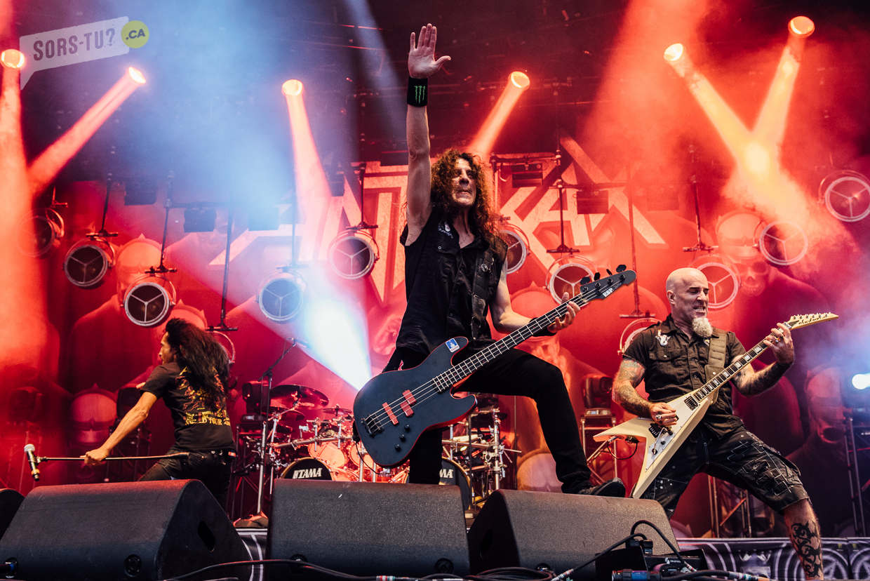 Anthrax Montreal 2019 Critique Concert | Sors-tu.ca