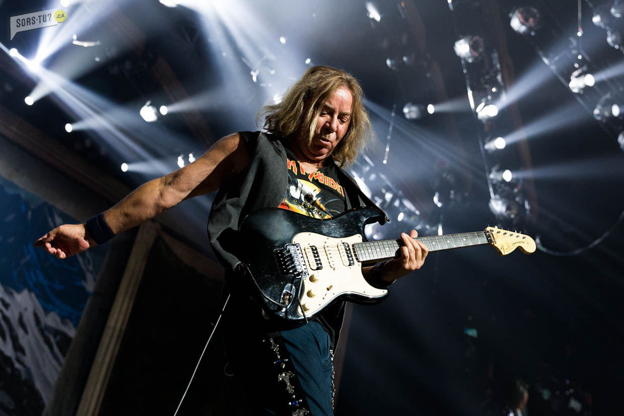 Iron Maiden Quebec Centre Vidéotron 2017 Critique concert show ...